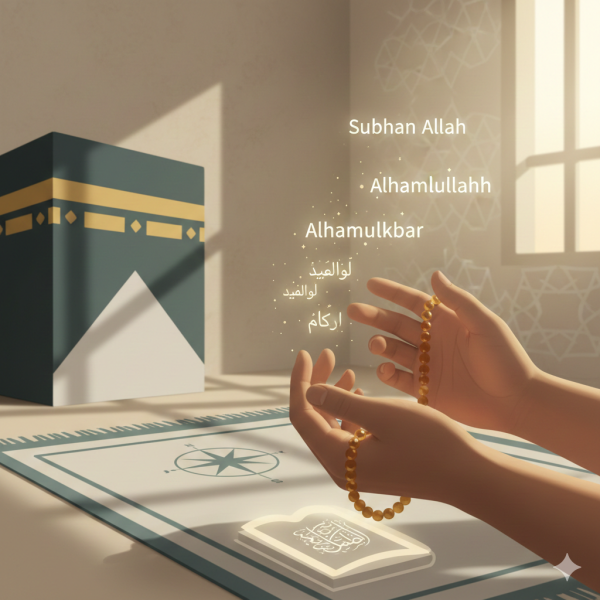 Les invocations après la prière : structure et mémorisatio